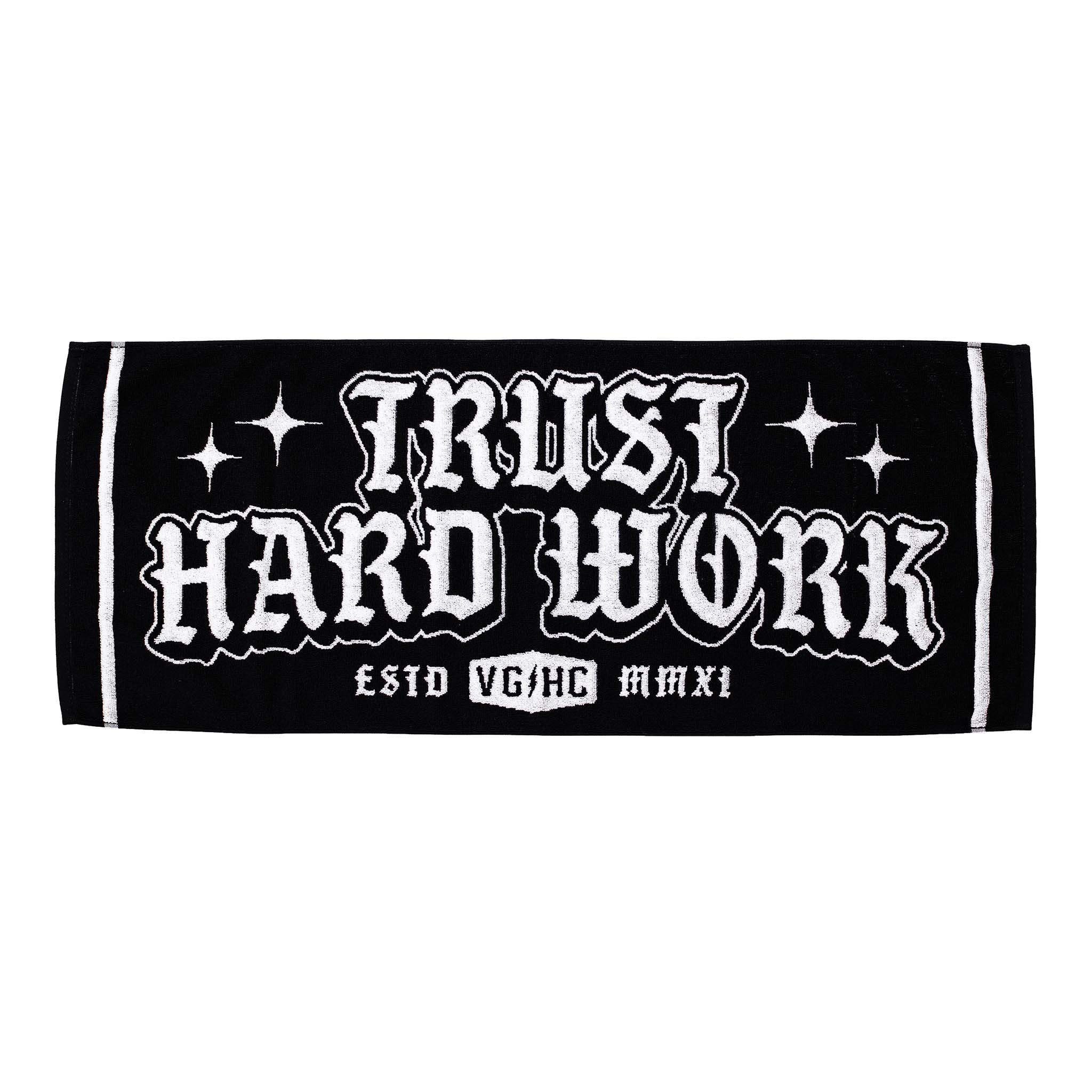 Trust Hard Work Gym Towel | Violent Gentlemen Hockey Accessories & Apparel